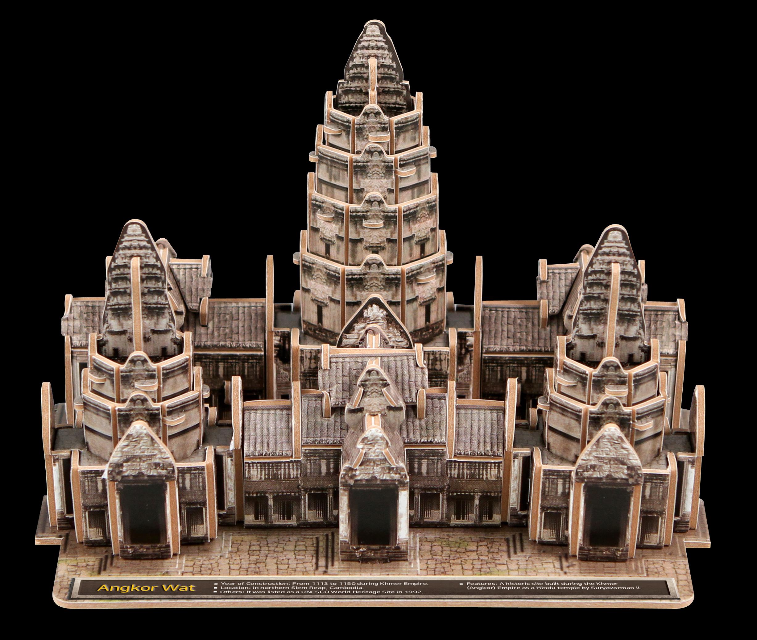 Angkor Wat 3D Puzzle: World History STEM Toy, DIY Craft Kit - Etsy