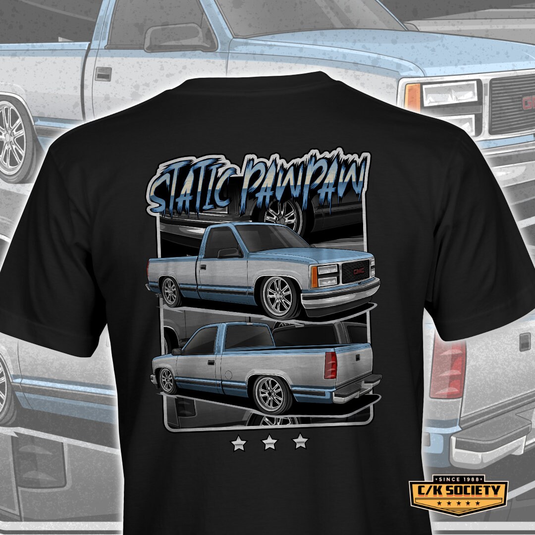 C/K Society Static Pawpaw Lowered GMC / Chevy 88-98 C1500 Short-sleeve ...