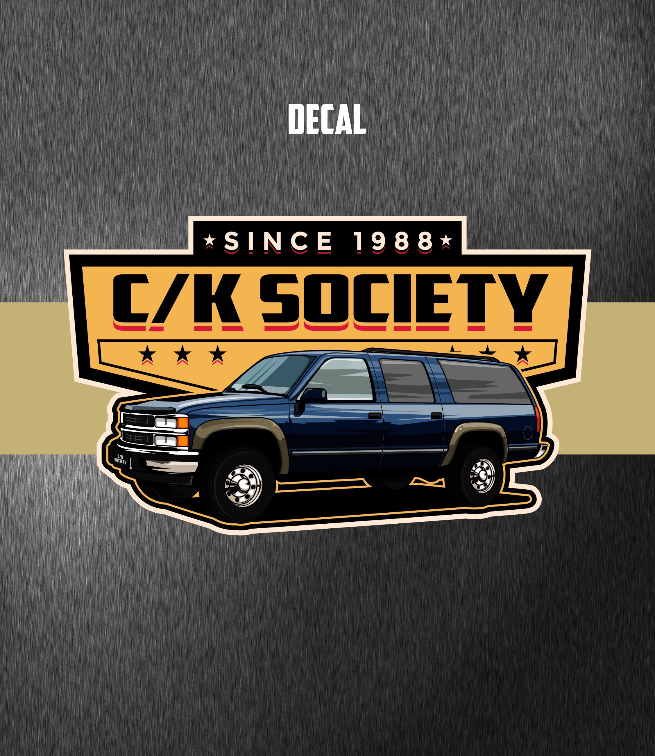 OBS Chevrolet, GMC 92-99 Chevrolet GMC Suburban Decal - Etsy