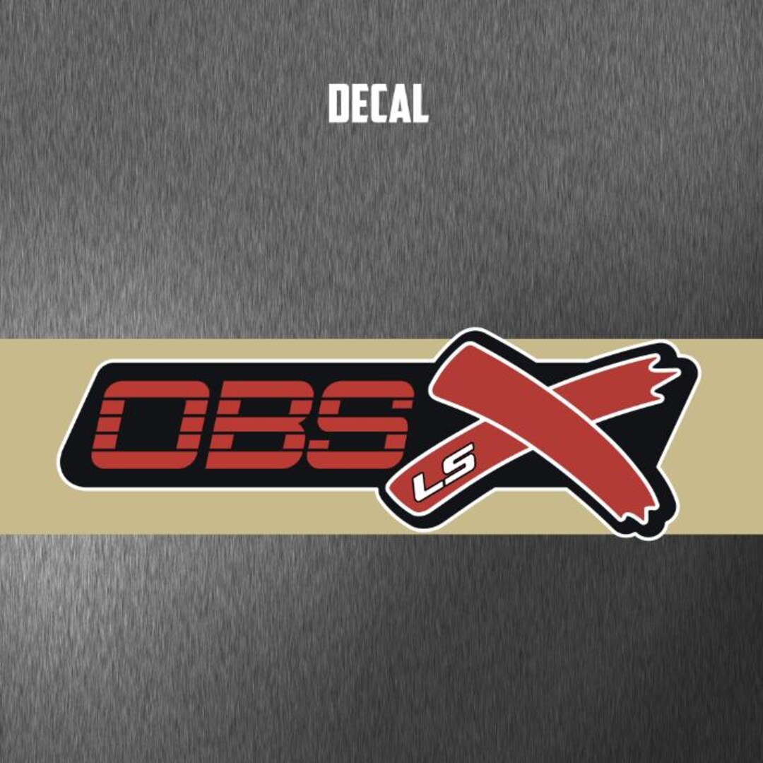 OBS LSX 4" Logo Decal | Chevrolet, GMC Ls Swap - Etsy