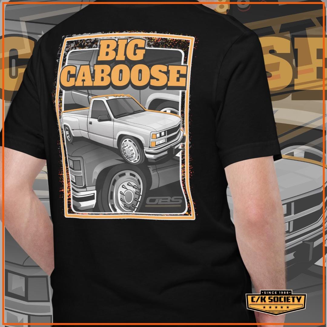 Chevy OBS Single Cab Lowered Dually "big Caboose" Unisex T-shirt - Etsy