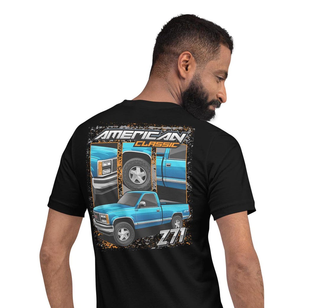 Chevy, GMC OBS '88-98 K1500 4x4 Z71 Regular Cab Short-sleeve Unisex T ...