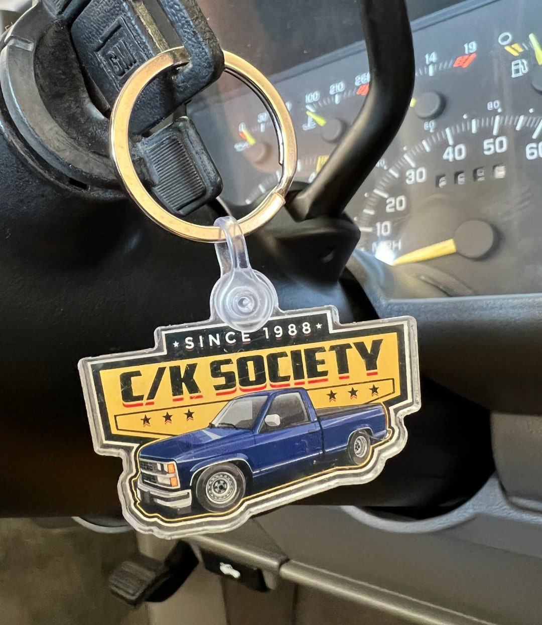 OBS Chevrolet, GMC 88-98 C1500 rcsb Blue Single Cab C/K Society Logo ...