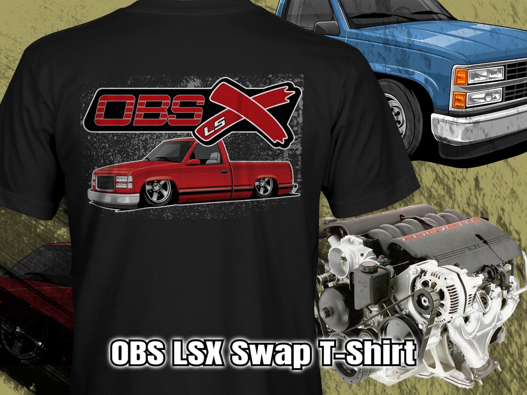OBS LSX Chevy, GMC '88-98 Red Single Cab Unisex T-shirt - Etsy