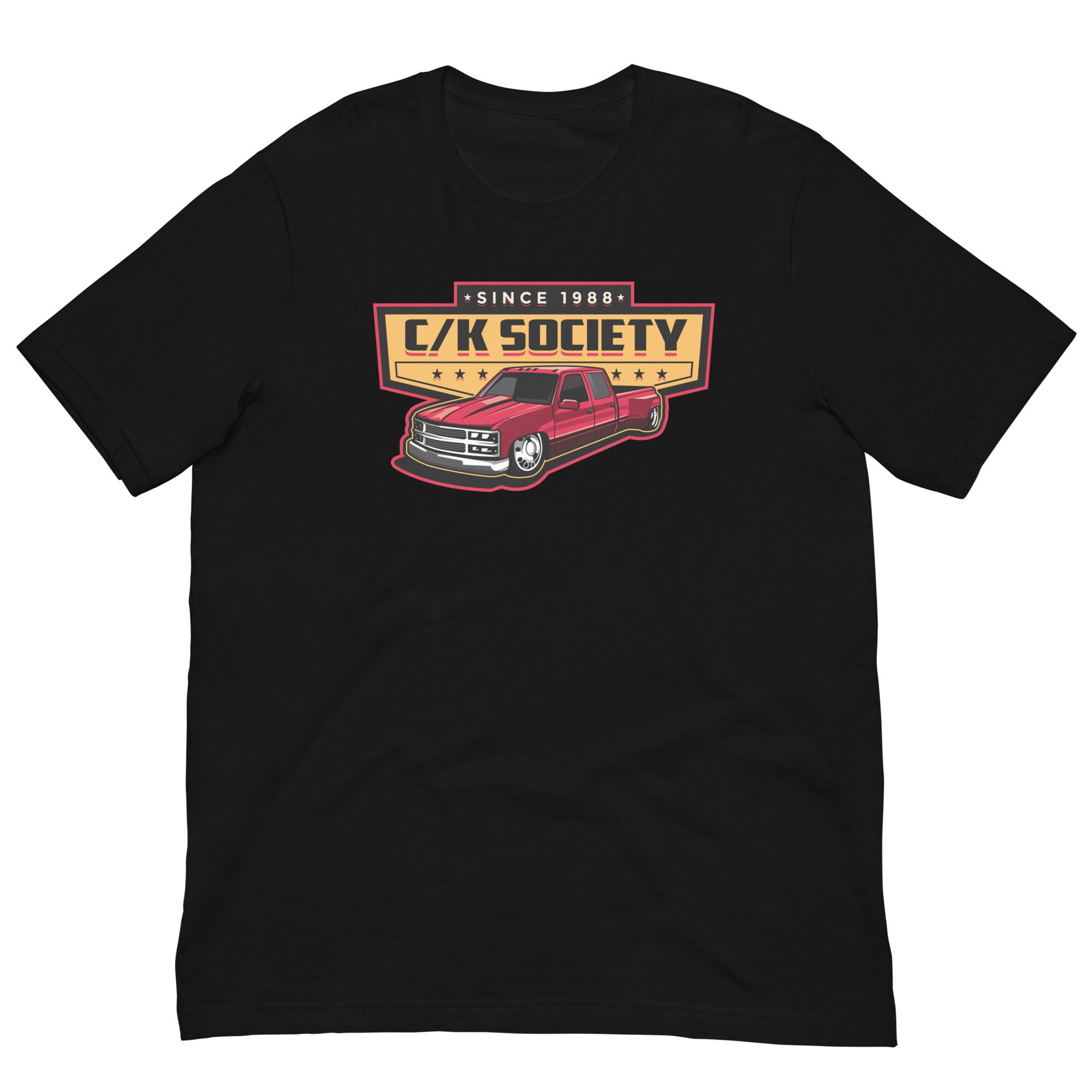 C/K Society Lowered Crew Cab Dually OBS Logo Unisex T-shirt | Chevrolet ...