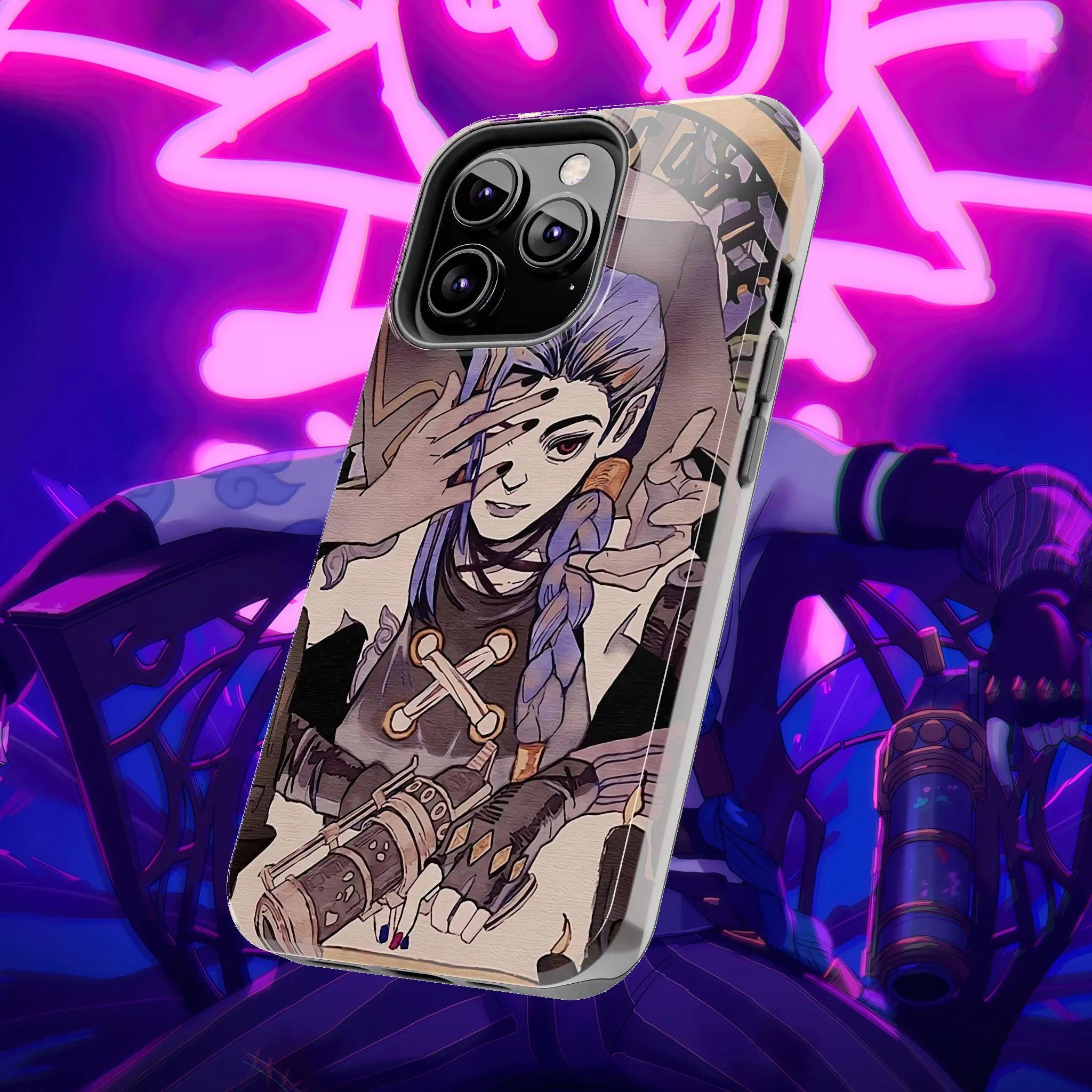Arcane Jinx iPhone Case, League of Legends, Christmas Gift, Arcane ...