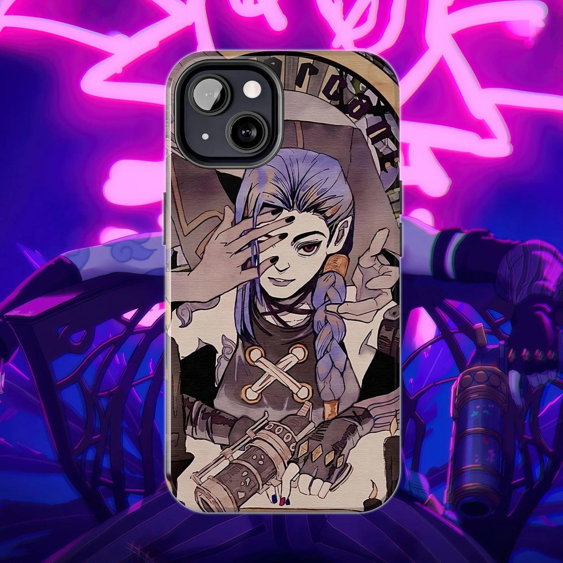 Arcane Jinx iPhone Case, League of Legends, Christmas Gift, Arcane ...