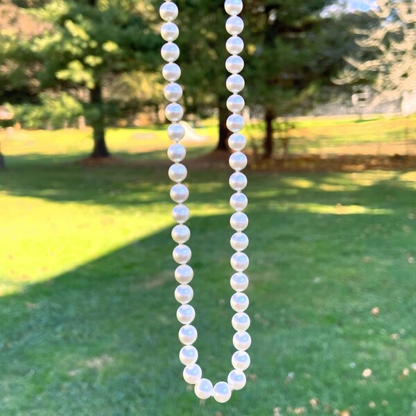 Cute Pearl Necklace - Etsy