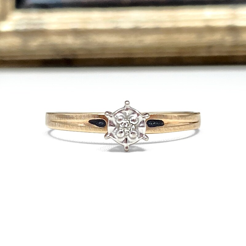 Estate Diamond Ring - Etsy
