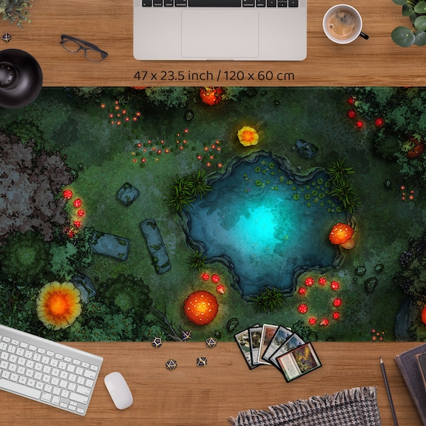 Dnd Desk Mat - Etsy UK