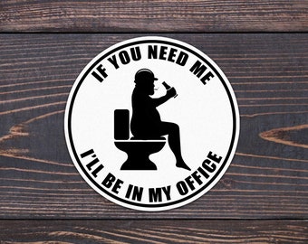 6-pack Funny Hard Hat Stickers FKER in Charge of You Vinyl - Etsy