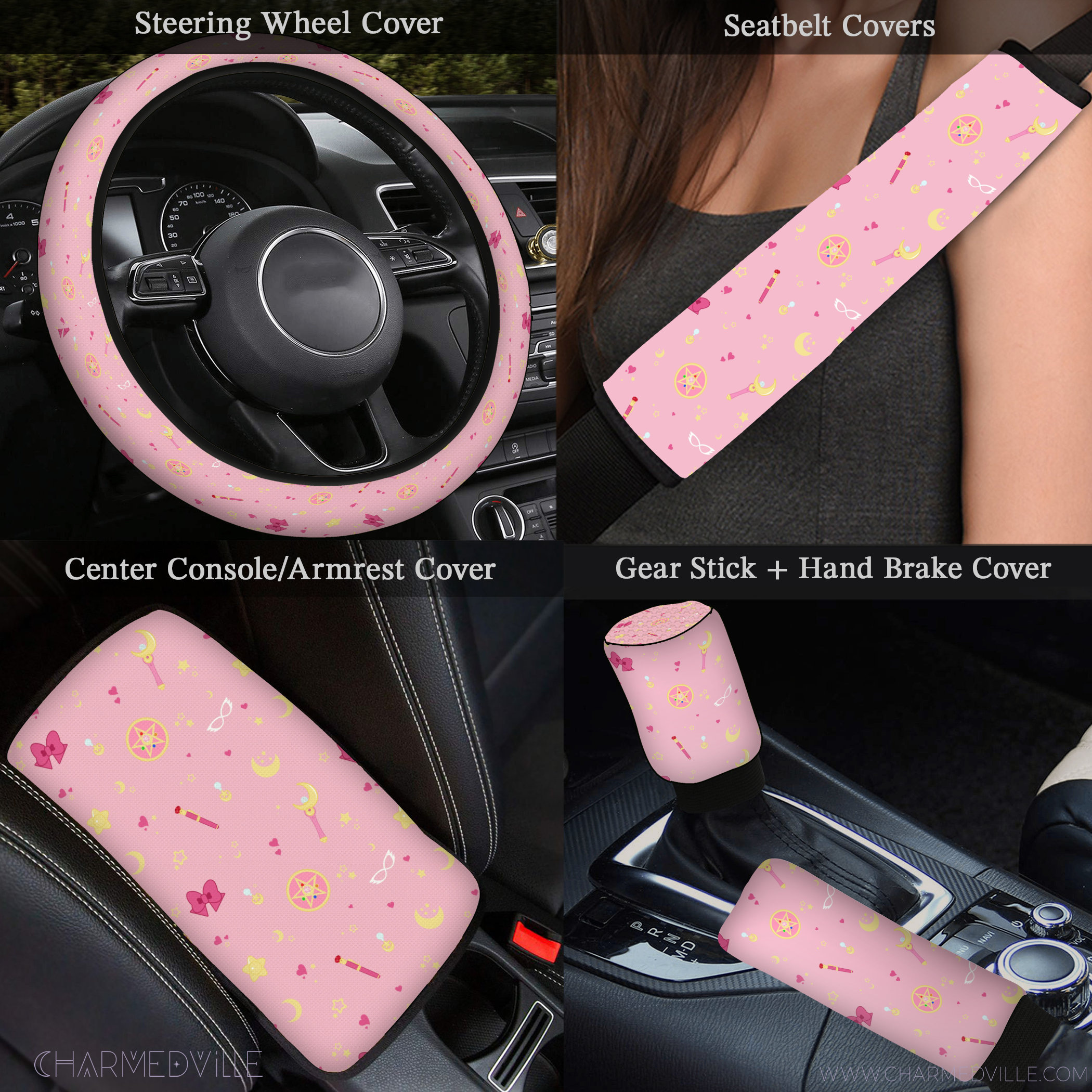 Kawaii Car Accessories, Pink Steering wheel sold by Brandy Smith | SKU ...