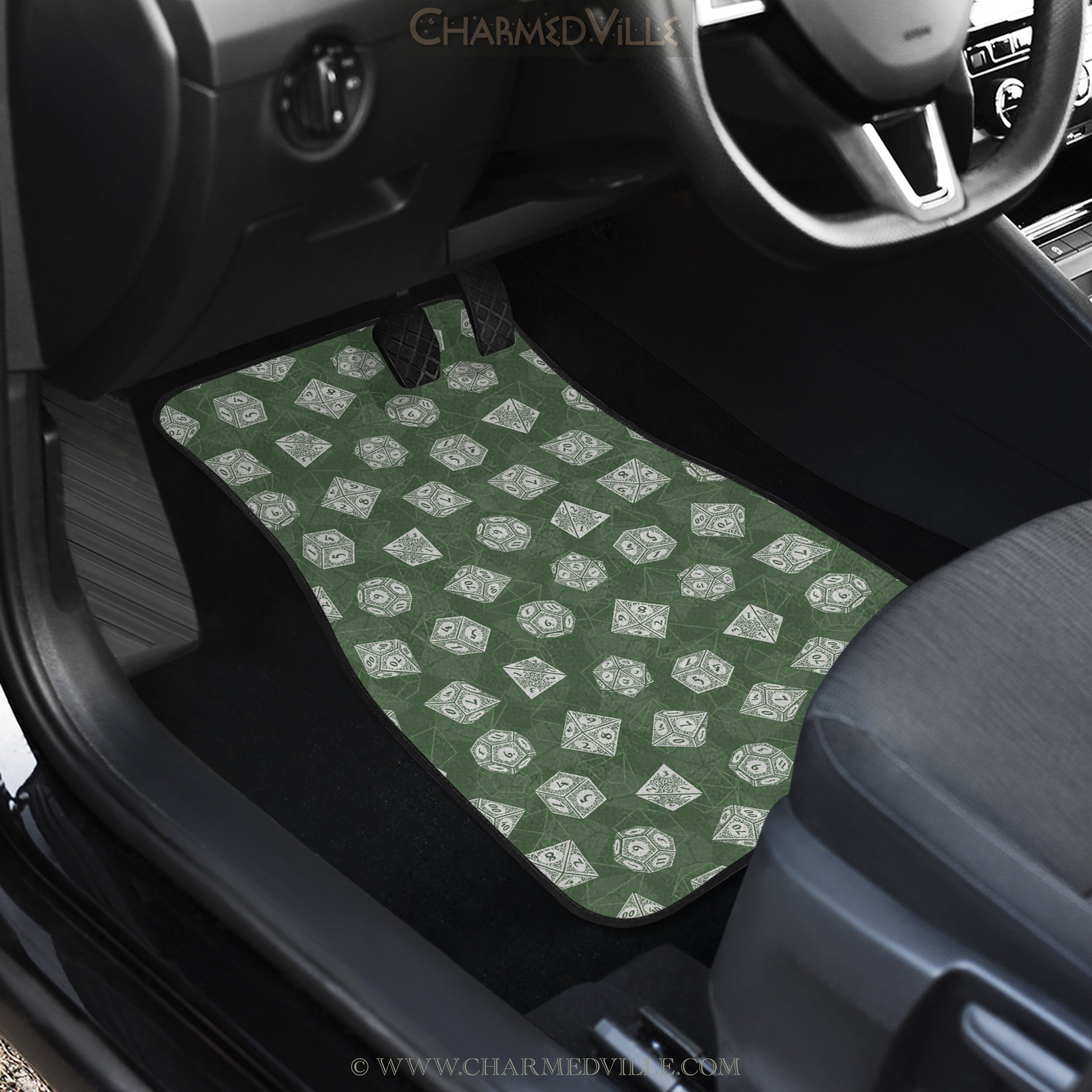 Car Floor Mats, DND Dice Carpet Rug for Vehicle Rv, Suv Truck Interior ...