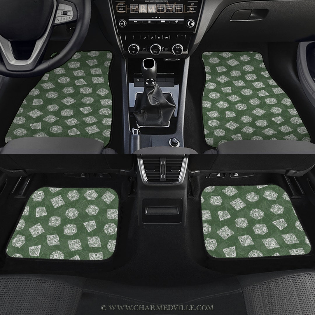 Car Floor Mats, DND Dice Carpet Rug for Vehicle Rv, Suv Truck Interior ...