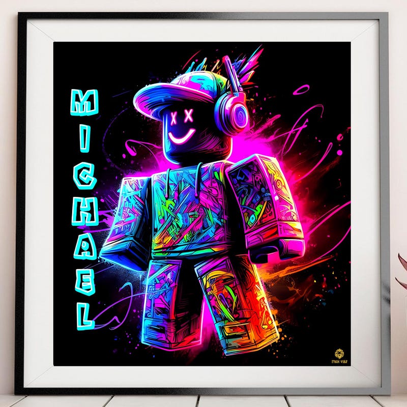 Roblox Wall Art Download - Etsy UK