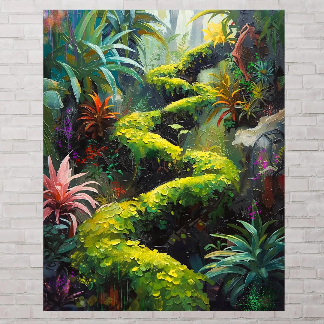 Biophilic Wall Art, Tropical Poster, Island Wall Art, Beach House Decor ...
