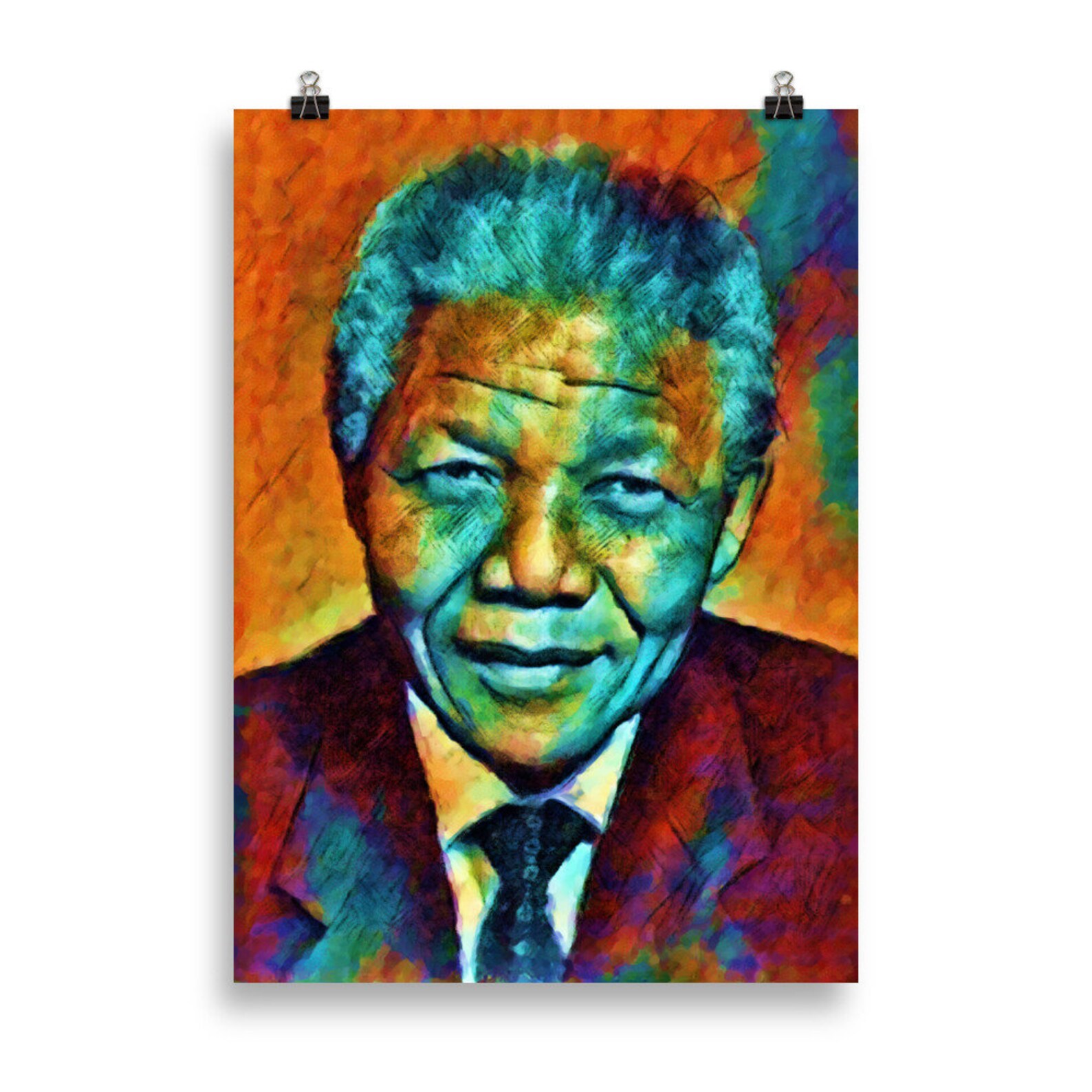 Mandela Enhanced Matte Paper Poster Madiba Museum-quality Posters - Etsy