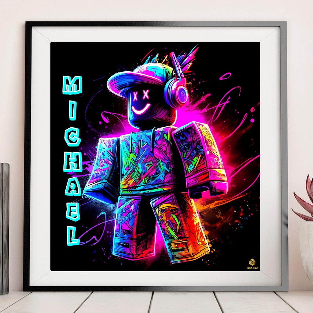 Roblox Personalized Gifts, Roblox Birthday Gifts, Roblox Party, Roblox ...