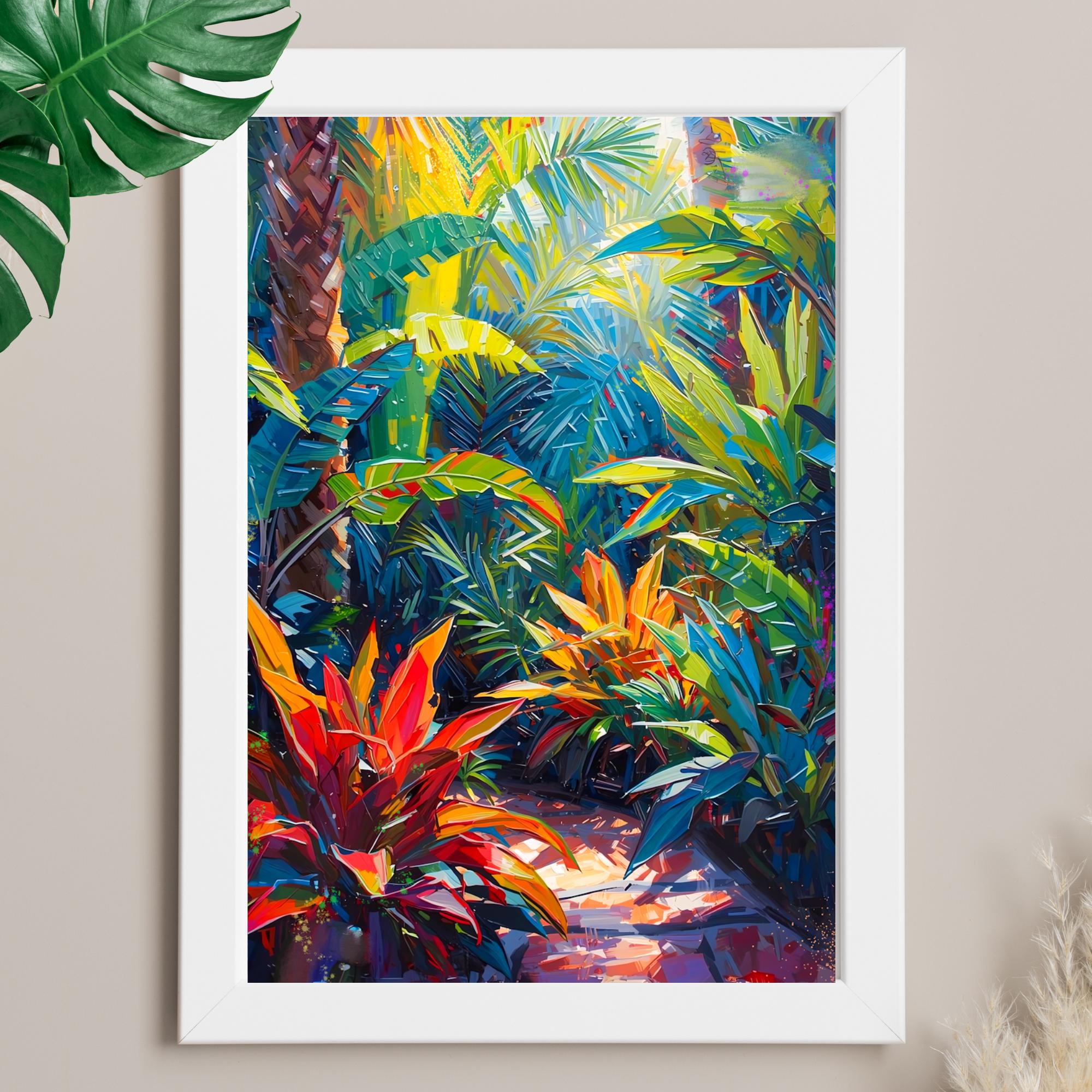 Biophilic Wall Art, Tropical Poster, Island Wall Art, Beach House Decor ...