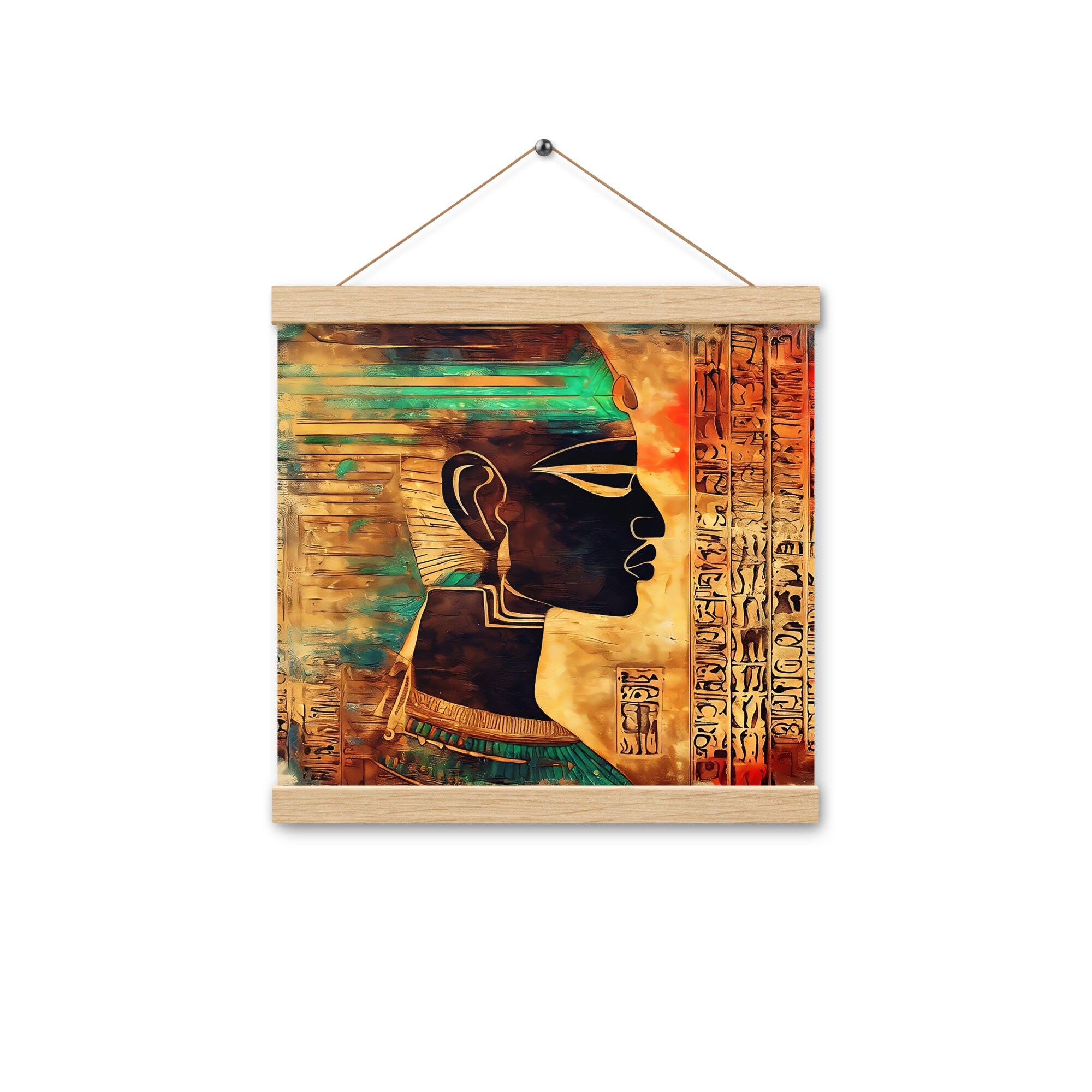 Egyptian Poster With Hangers Ready to Hang Wall Art Wall - Etsy