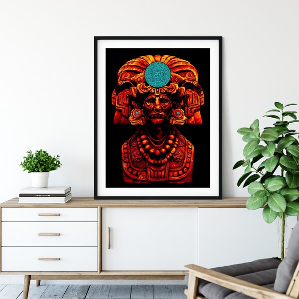 Mayan Mexico Poster - Etsy