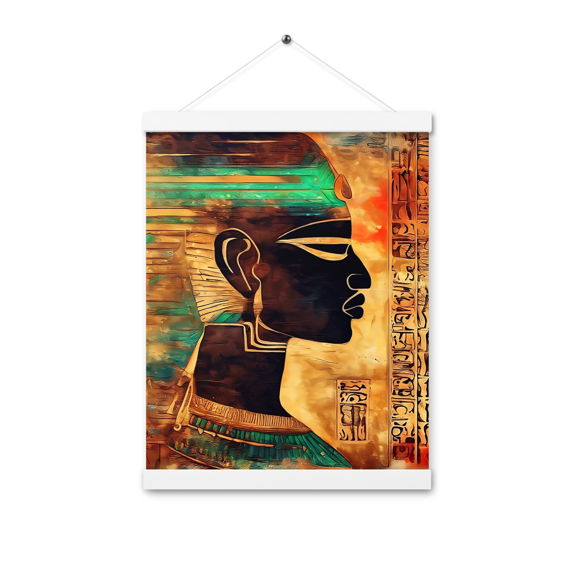 Egyptian Poster With Hangers Ready to Hang Wall Art Wall - Etsy