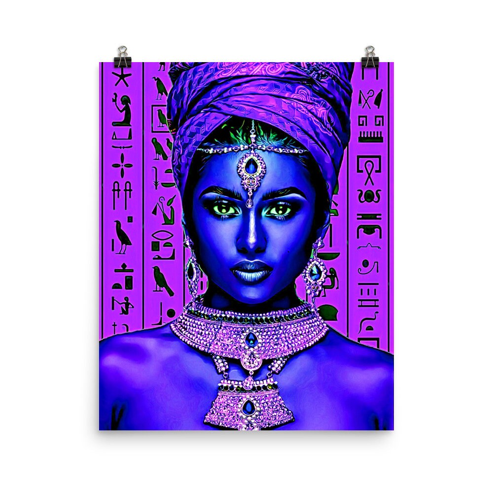 African Queen Poster Unique Inspiring Gift Black Pride - Etsy