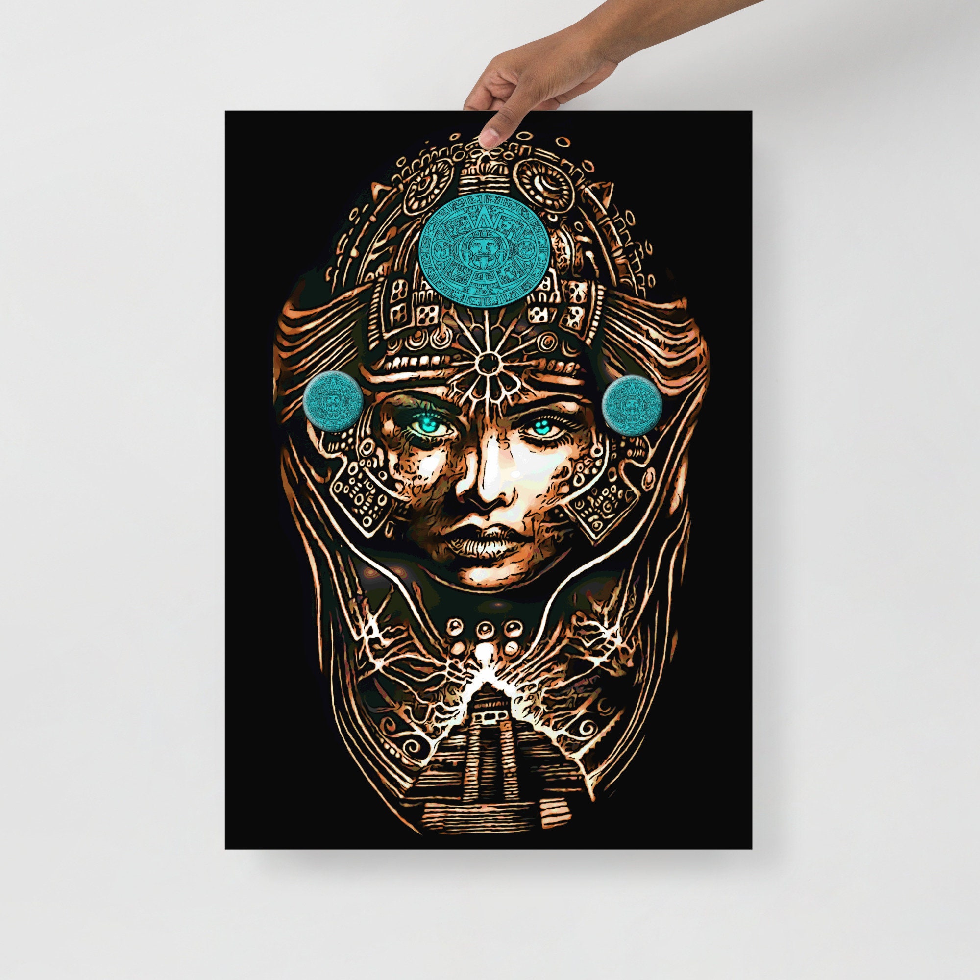 Mayan Princess Drawing