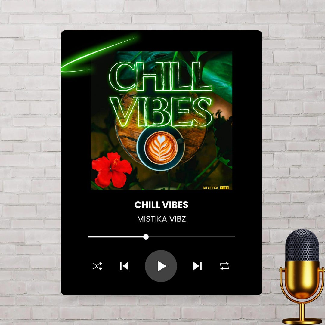 Music Personalized Poster | Custom Album Cover Art for Music Lovers ...