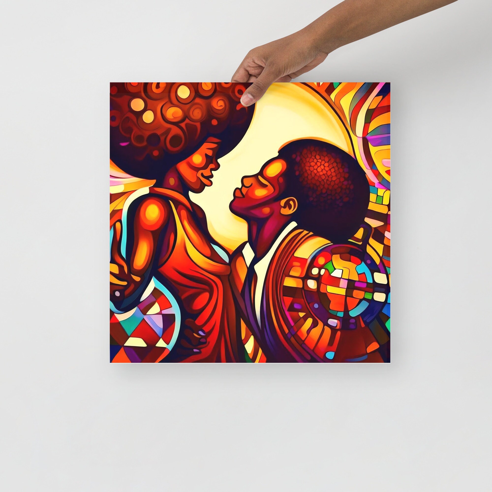Black Woman Poster | Harlem Renaissance | Afro Wall Art |african ...