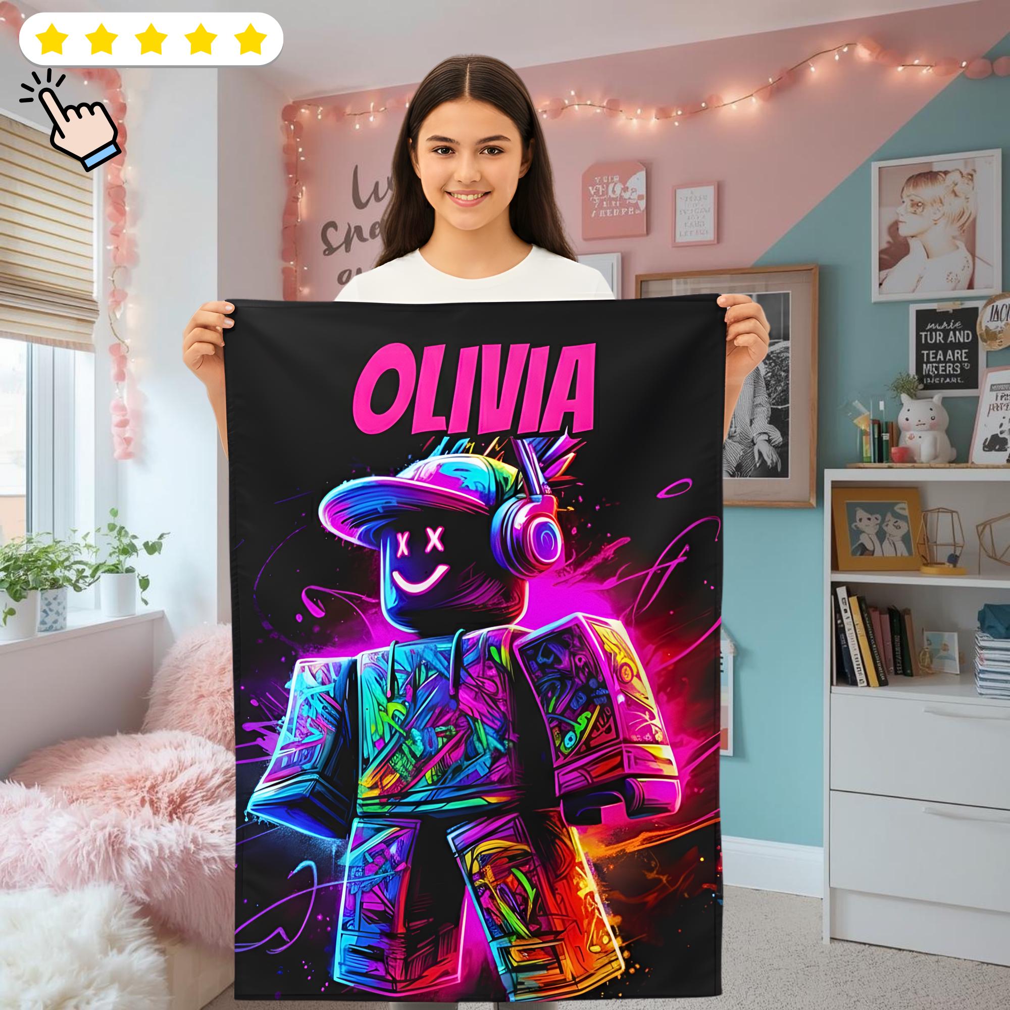 Roblox Wall Banner, Roblox Personalized Flag, Roblox Custom Flag ...