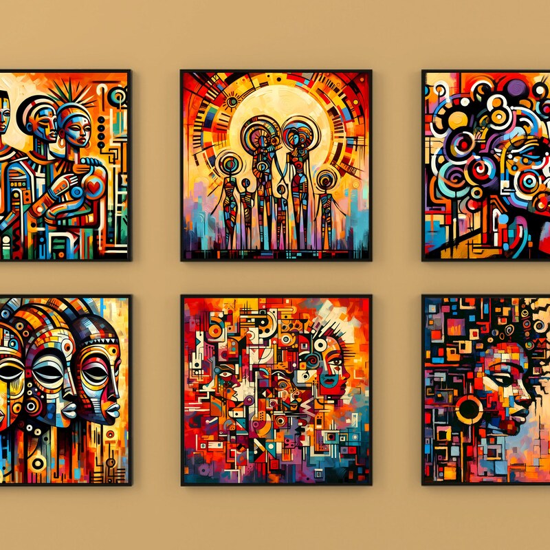 Afrocentric Art - Etsy