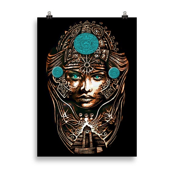 Mayan Princess Drawings