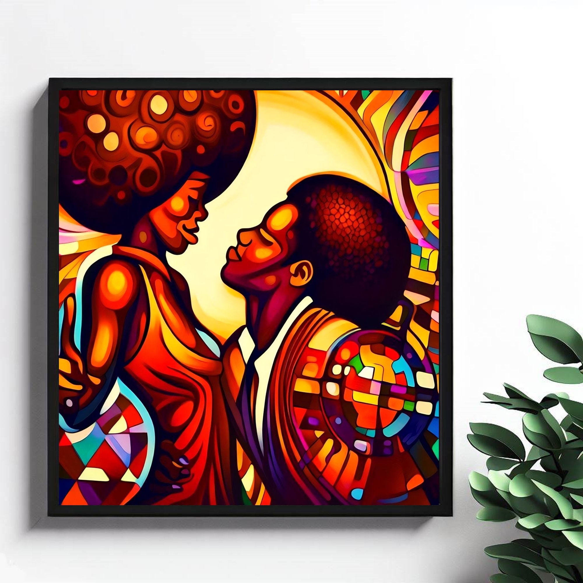 Black Woman Poster | Harlem Renaissance | Afro Wall Art |african ...