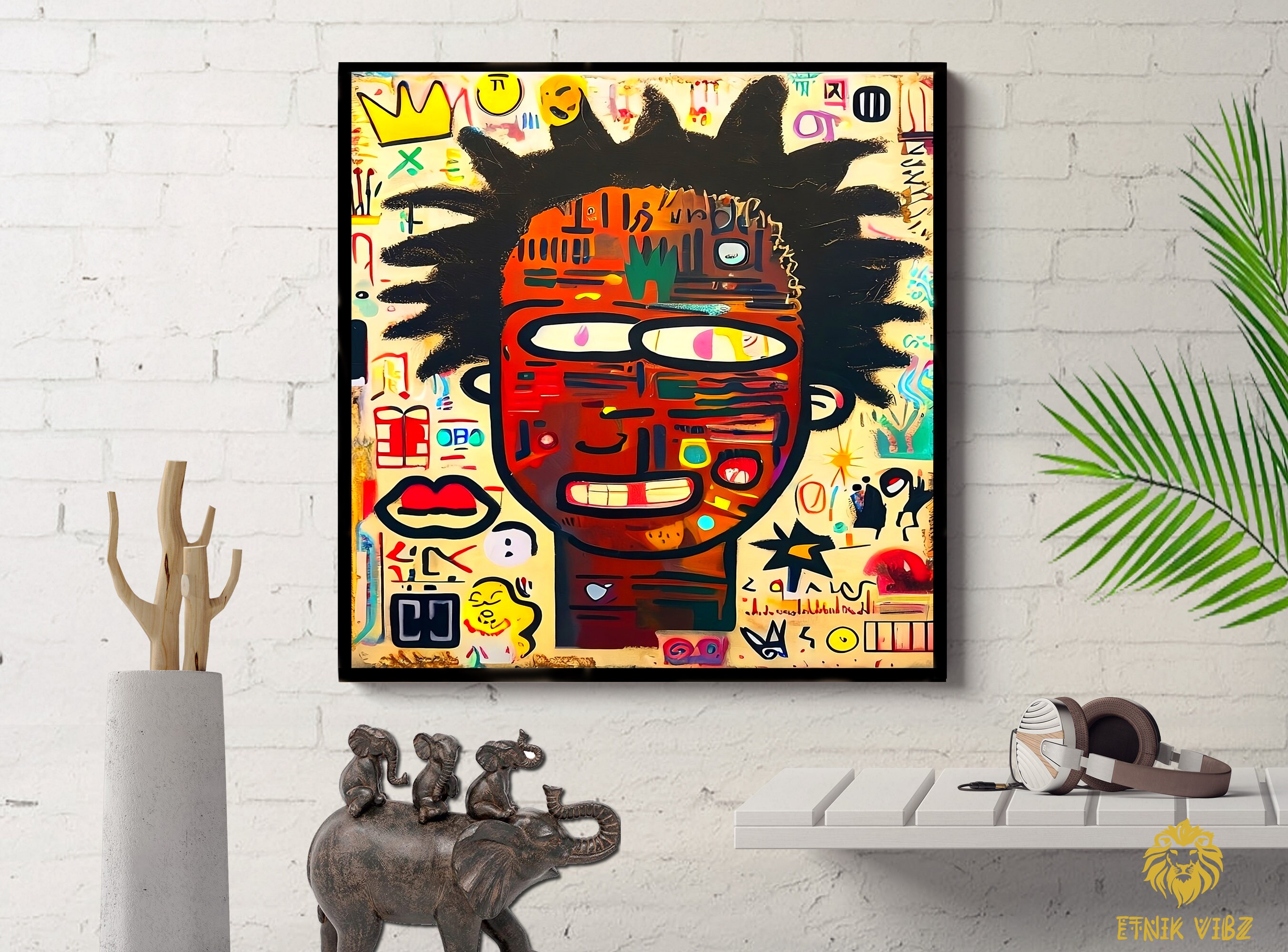 Set of 6 Prints Gallery Wall Set Print Set Exhibition Set of 6 Afro ...