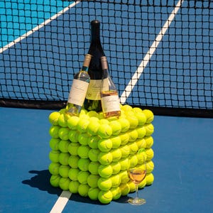 Cube Stool | Modern Sculptural Tennis Ball Seating | Limited Edition ...