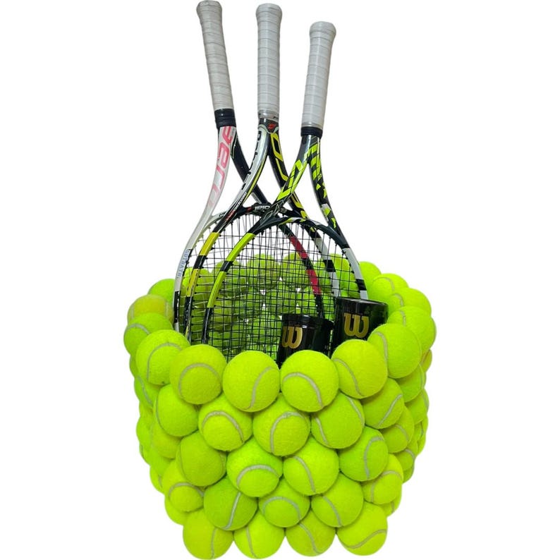 Tennis Ball Storage Bucket and Planter: One of a Kind Modern Tennis ...
