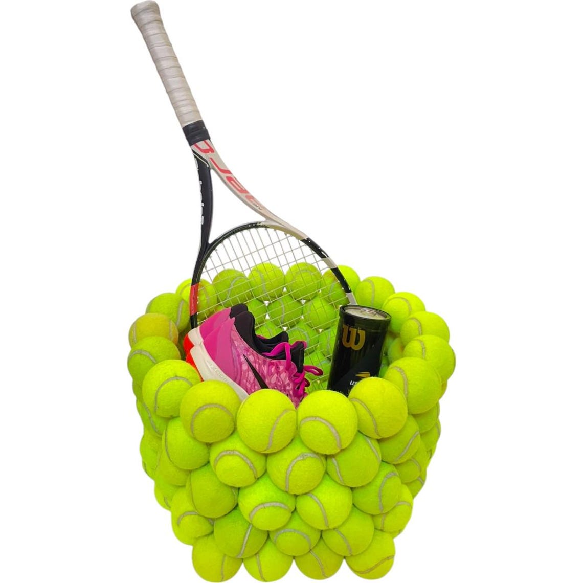 Tennis Ball Storage Bucket and Planter: One of a Kind Modern Tennis ...