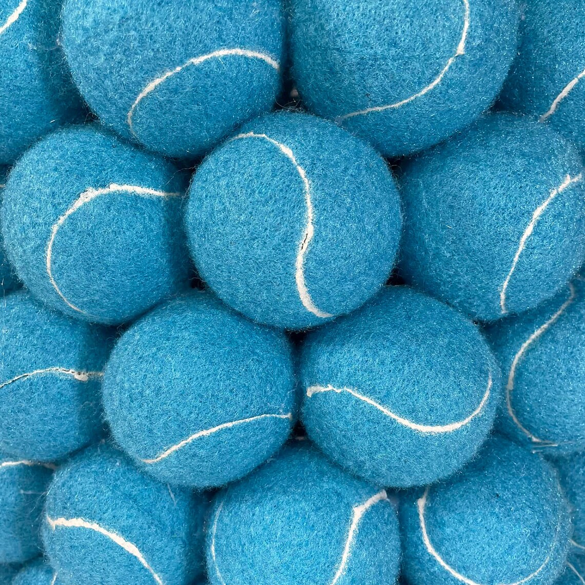 Pryzwansky Design Blue Tennis Ball Table: One of a Kind Side Table ...