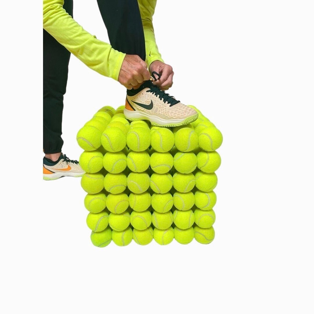 Tennis Ball Stool One of a Kind Modern Tennis Design Stool Gifts for Tennis and Art Lovers Upcycled Design Etsy