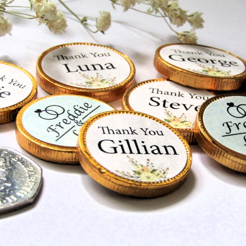 Personalized Wedding Chocolate - Etsy
