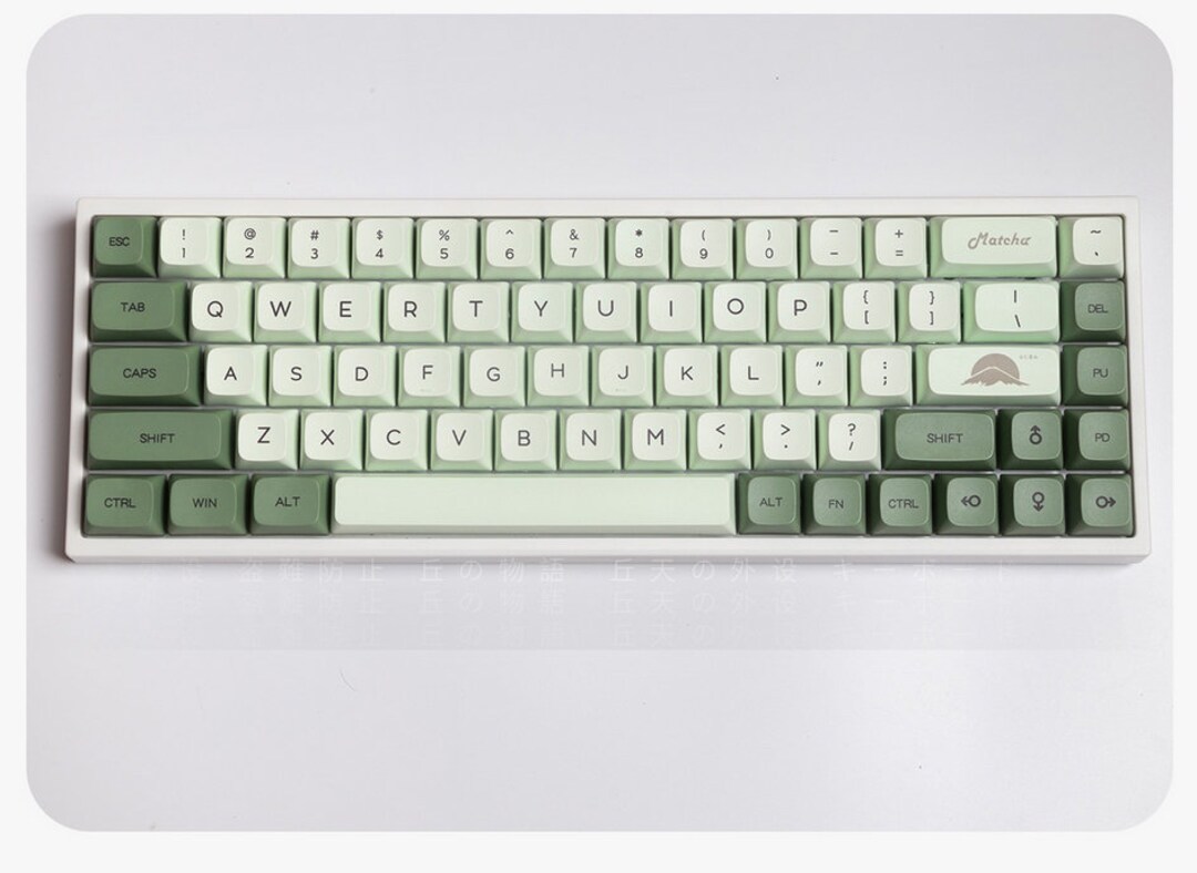 Custom Keycap Set, ZDA Profile, 124 Piece MATCHA - Etsy