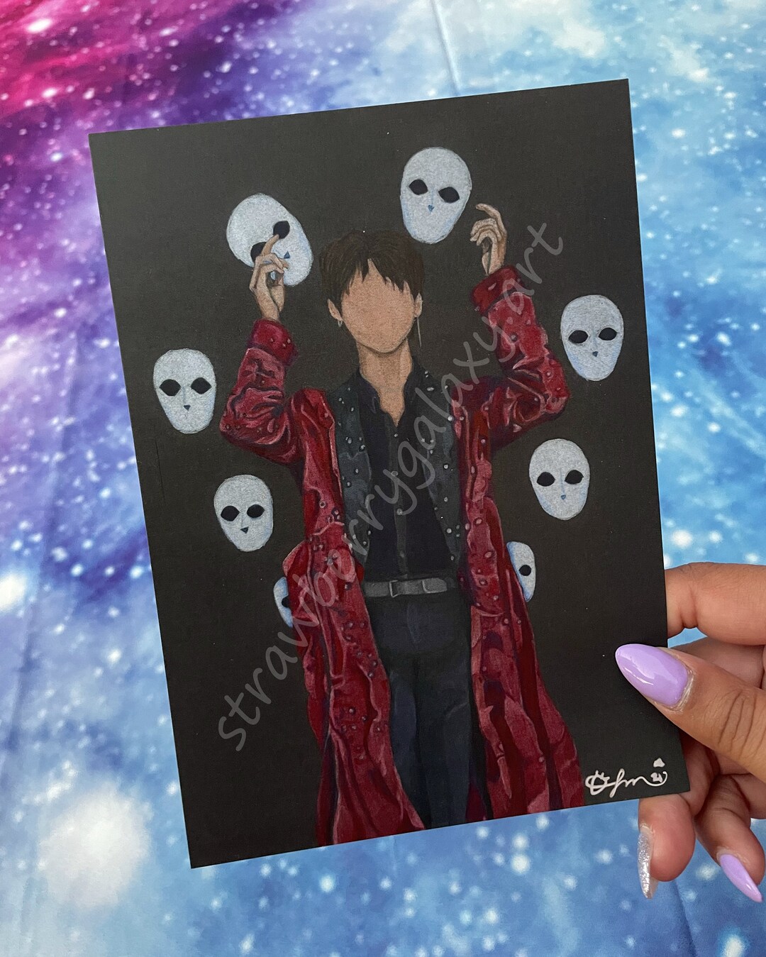 Taehyung Singularity, BTS V, BTS Fanart, Colored Pencil Print, Kpop ...
