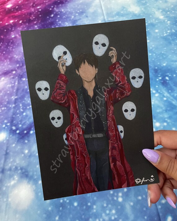 Taehyung Singularity BTS V BTS Fanart Colored Pencil Print - Etsy