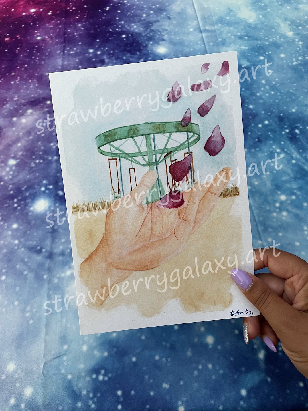 Spring Day Print, BTS Fanart, Watercolor Print, Kpop, Gift, Art, ARMY ...