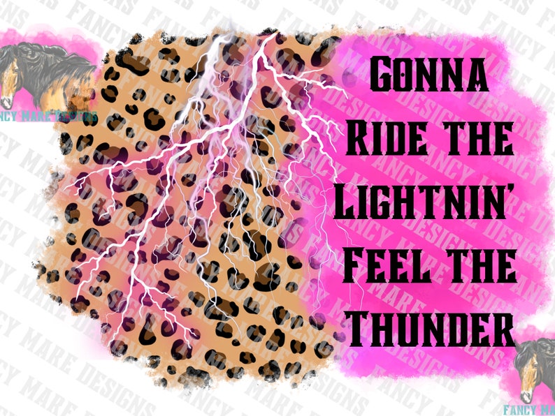 Ride the Lightning PNG File - Etsy