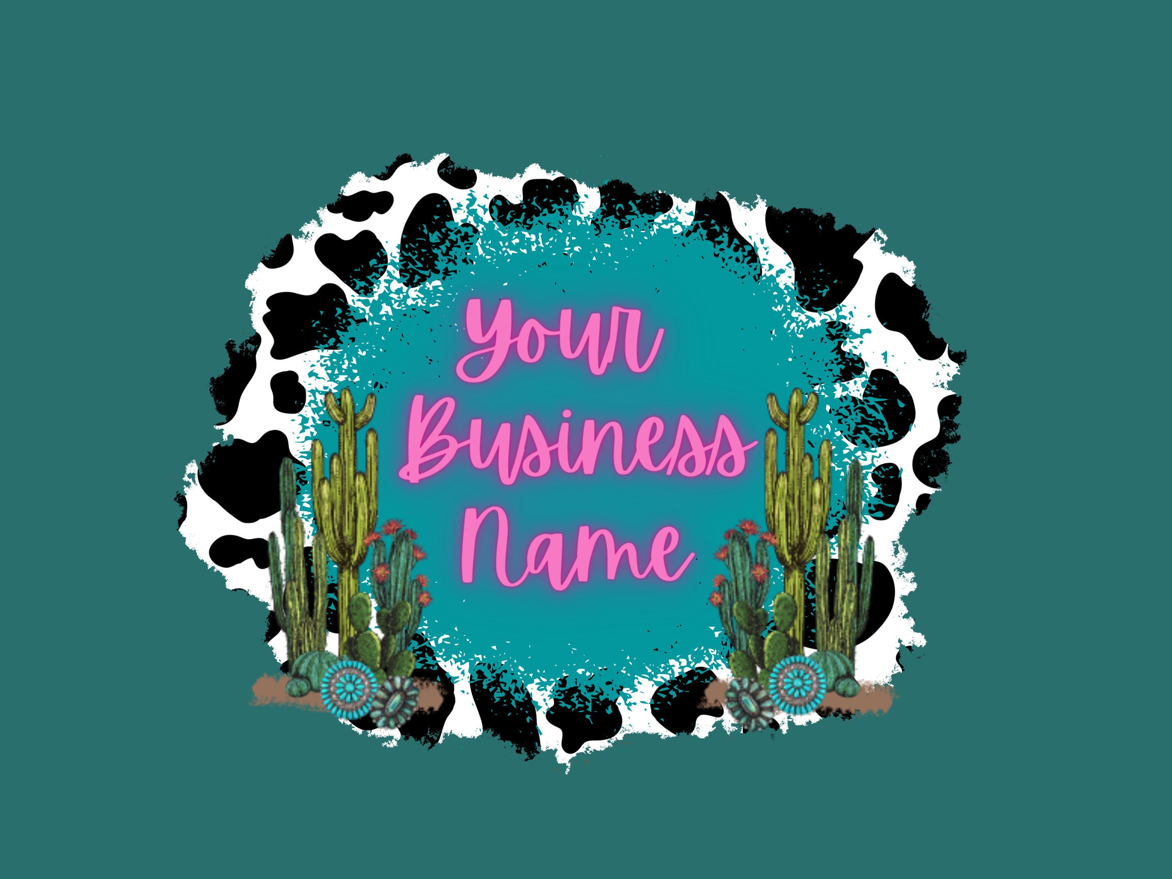 Custom Western Logo - Etsy