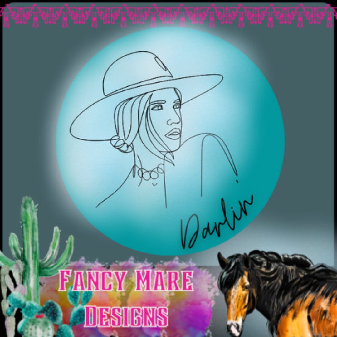 Darlin PNG Clip Art File - Etsy