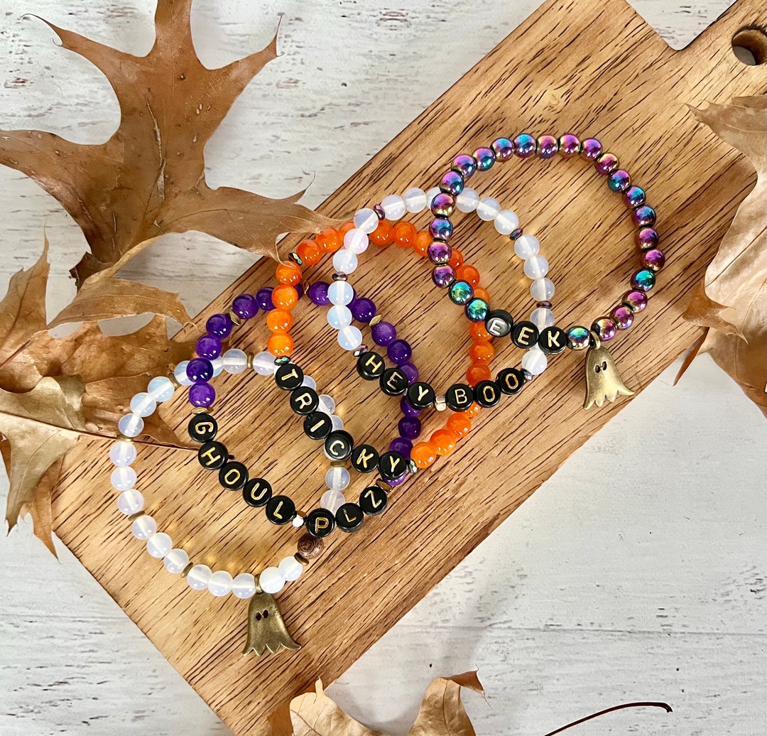 SPOOKTACULAR Kids Bracelets - Etsy