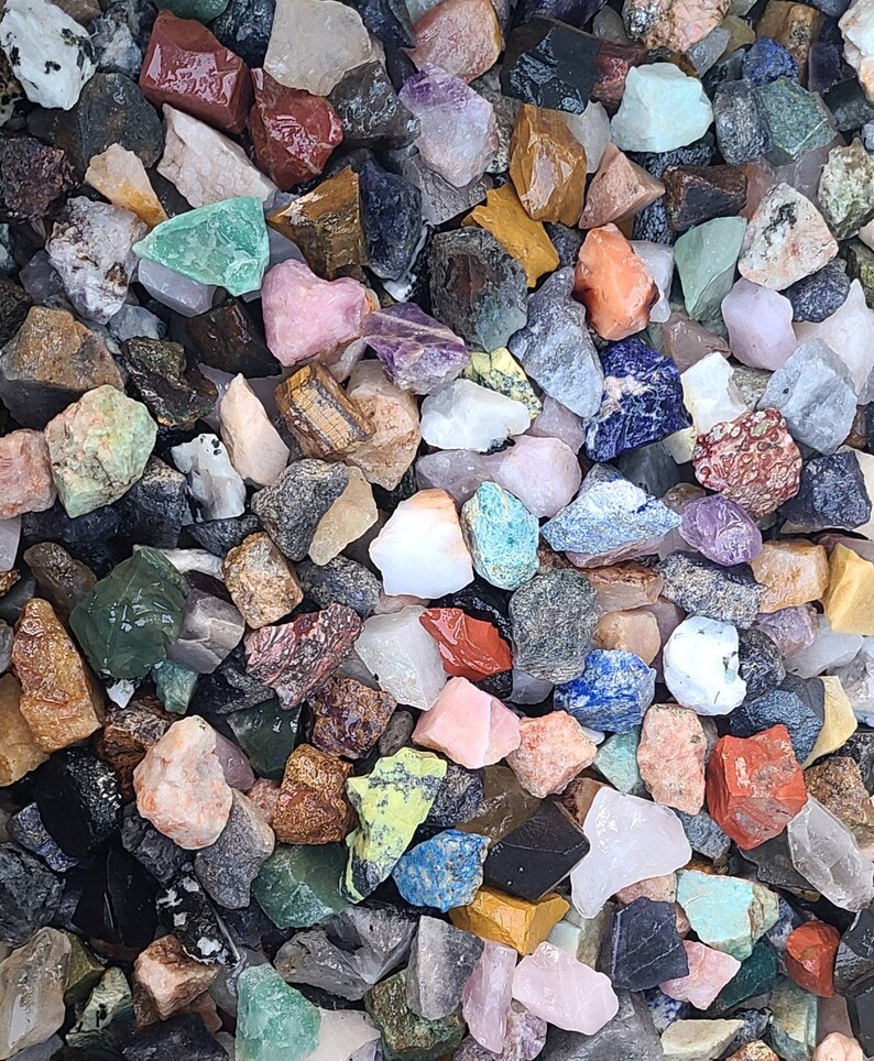 Tumble-ready Rocks & Minerals 5 Kg 11 Lbs. Crystals for - Etsy